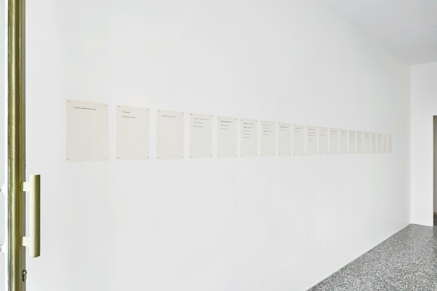 Victor Burgin - Zander Galerie