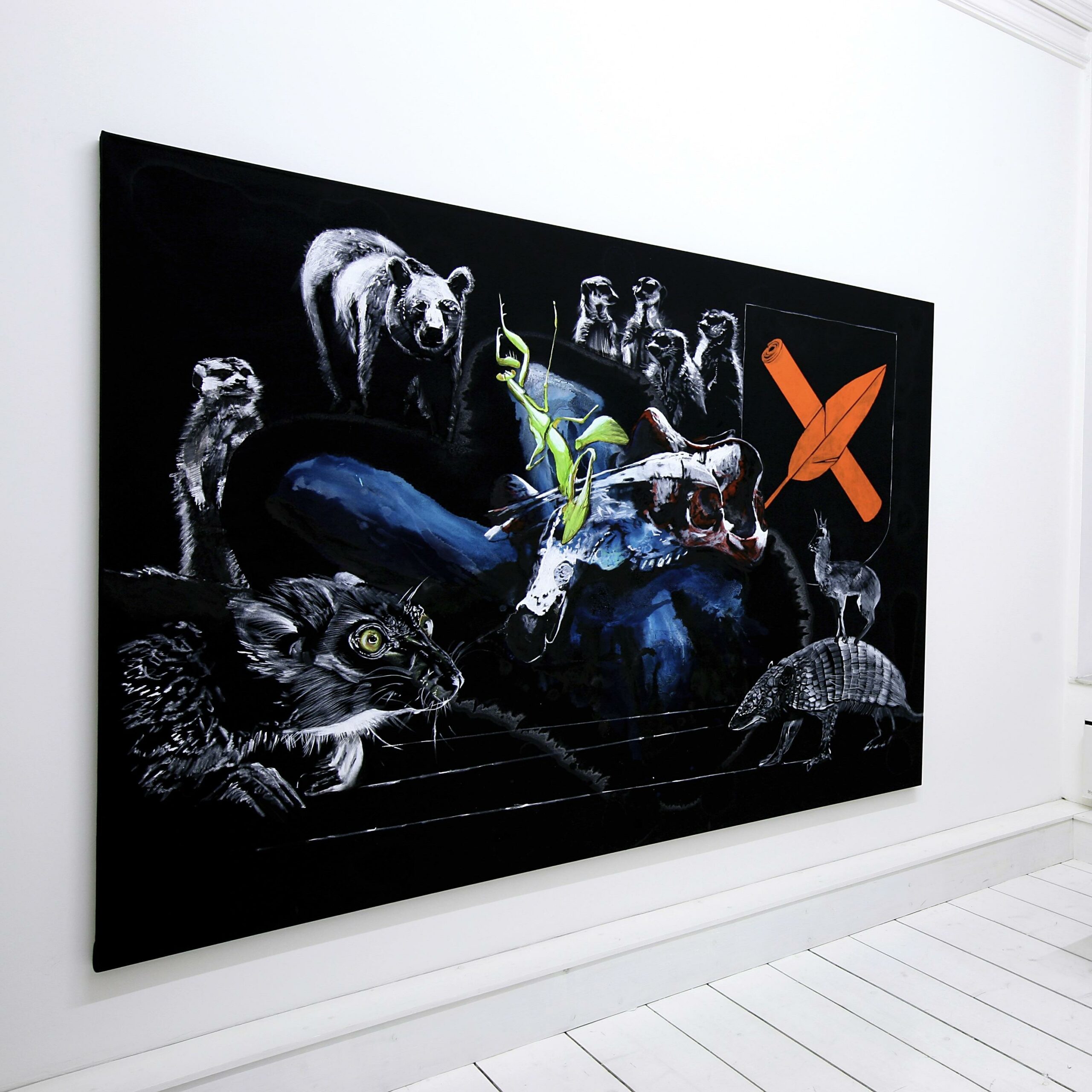 Exhibition "ARTISTS OF THE GALLERY" with works by Andy Coolquitt ...