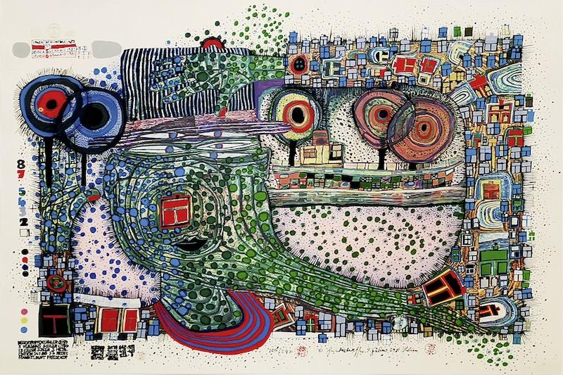 Friedensreich Hundertwasser - Galerie Kellermann